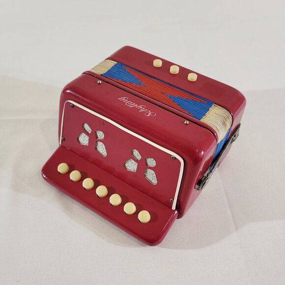 Schylling | Toys | Schylling Little Red Accordion Childs Squeeze Box ...